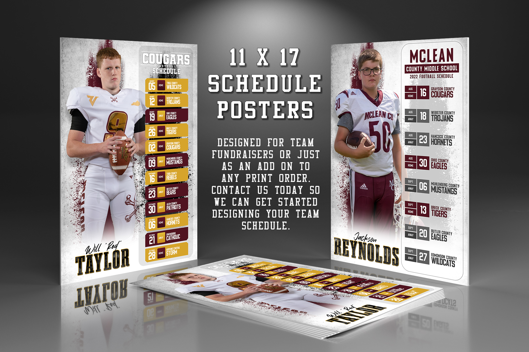 Sports Schedules Posters » Tom Carr Photography